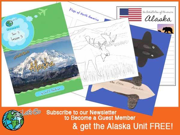 Free Kids Geography Unit on the Best of Alaska | Lets Go Geography