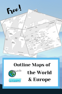 Need An Awesome Blank Map of the World? It's Here! | Lets Go Geography