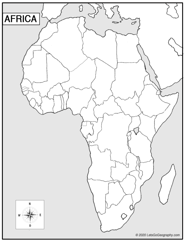 Need An Awesome Blank Map of the World? It's Here! | Lets Go Geography