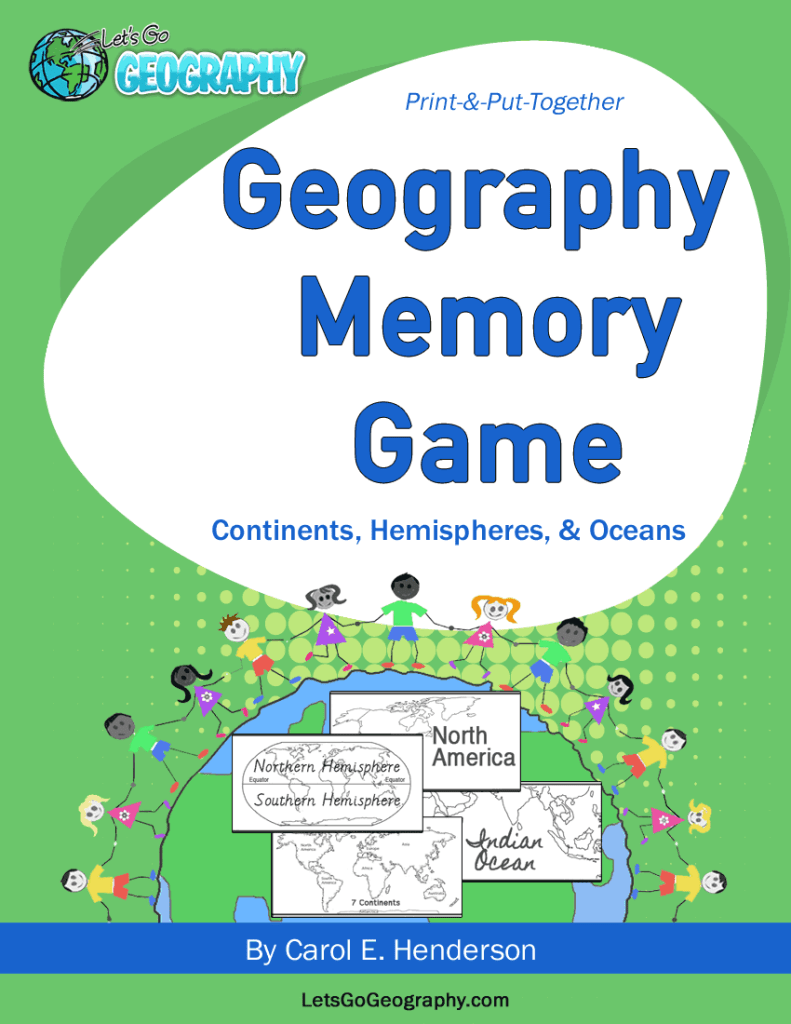 Get the Geography Memory Game Kids Can Make Themselves | Lets Go Geography